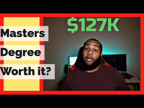 Is Getting a Masters Degree in I.T. Worth IT?? 👀👀