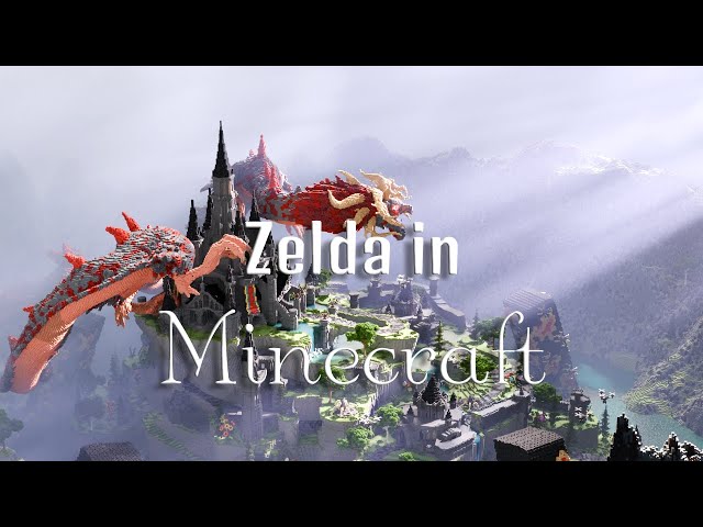 Zelda Botw/Totk in Minecraft Minecraft Map