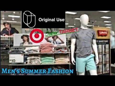 TARGET * ORIGINAL USE* MEN'S SUMMER FASHION 2022