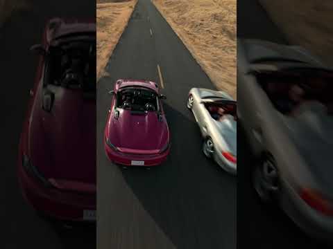 Finding Great Roads – Porsche Spyder RS and Original Boxster on Maryhill Loops