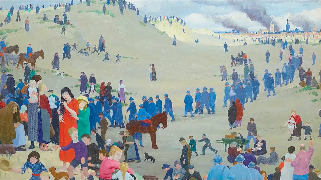 Ernest Procter's Long-Lost Major Work 'The Long Range Bombardment of Dunkirk'