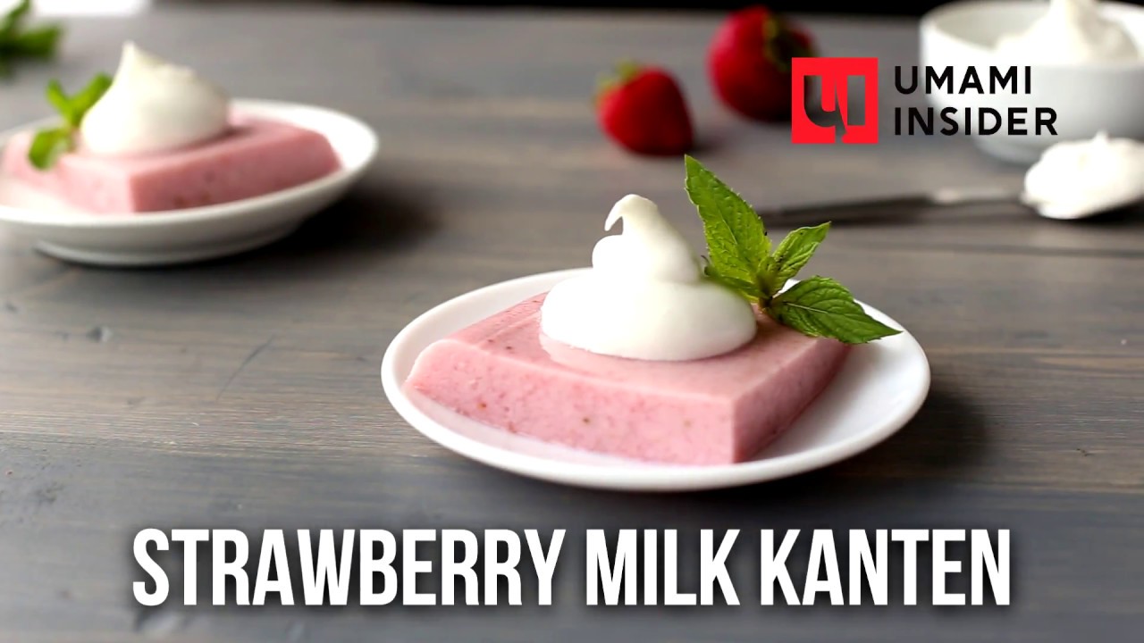 Strawberry Milk Kanten