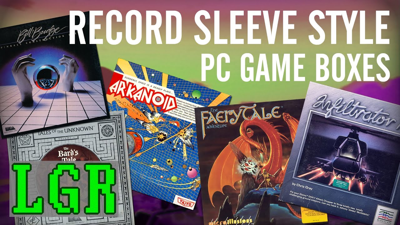 LGR - LP-style PC Game Boxes