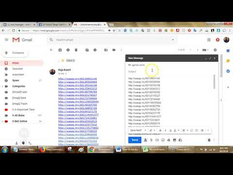 How to batch/bulk hyperlink on Words in easy way