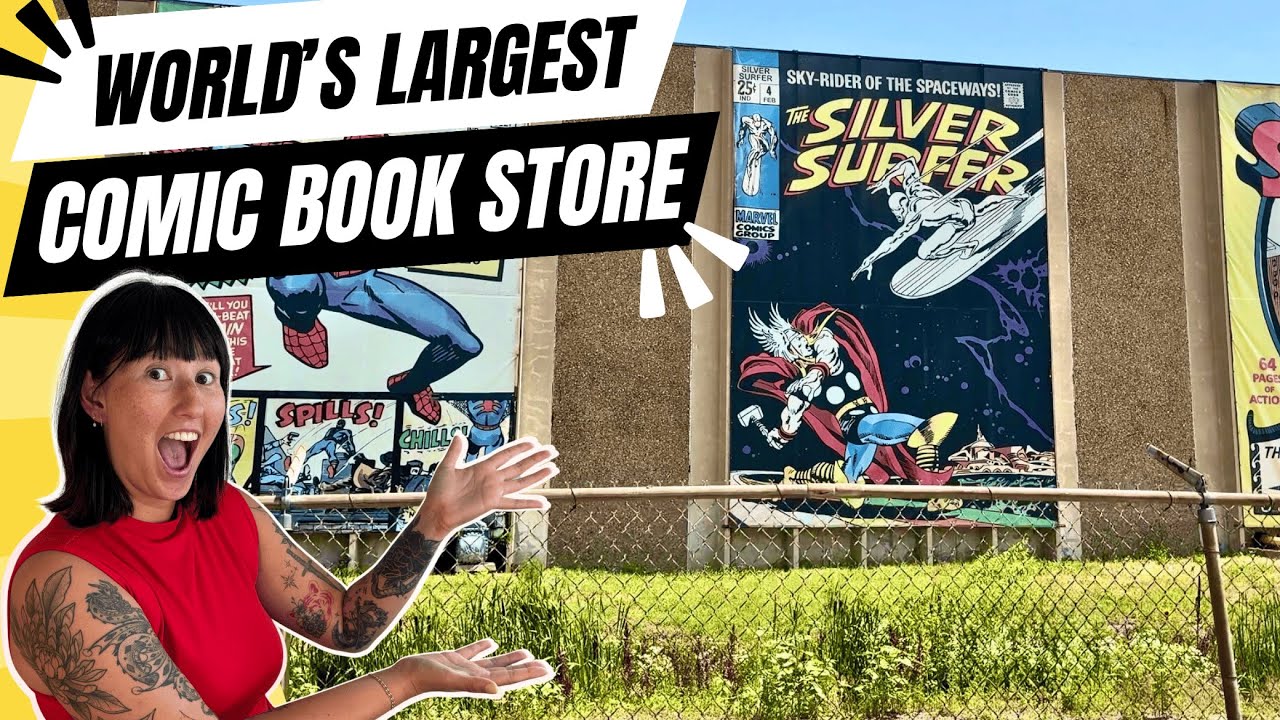 Exploring the world's LARGEST comic book store! Inside Mile High Comics.
