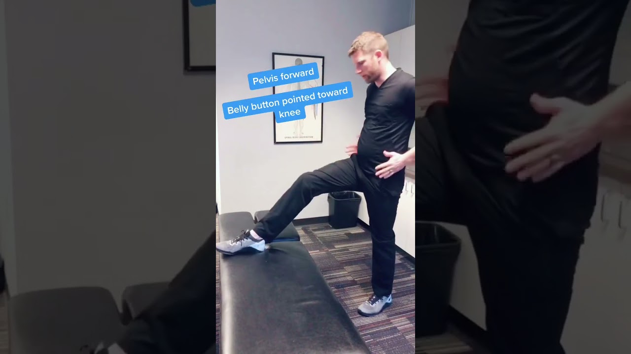 Tight Hamstrings lead to Low Back Pain! #lowbackpain #painful  #chiropractor #exercise #stretch