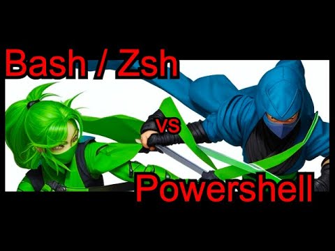 CLI GOD WARS: PowerShell vs Bash / Zsh / Git Bash