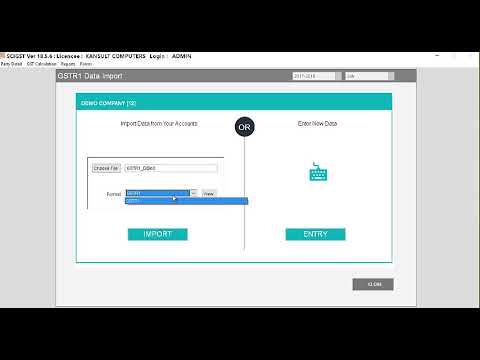 How to Import GSTR1 In SCIGST
