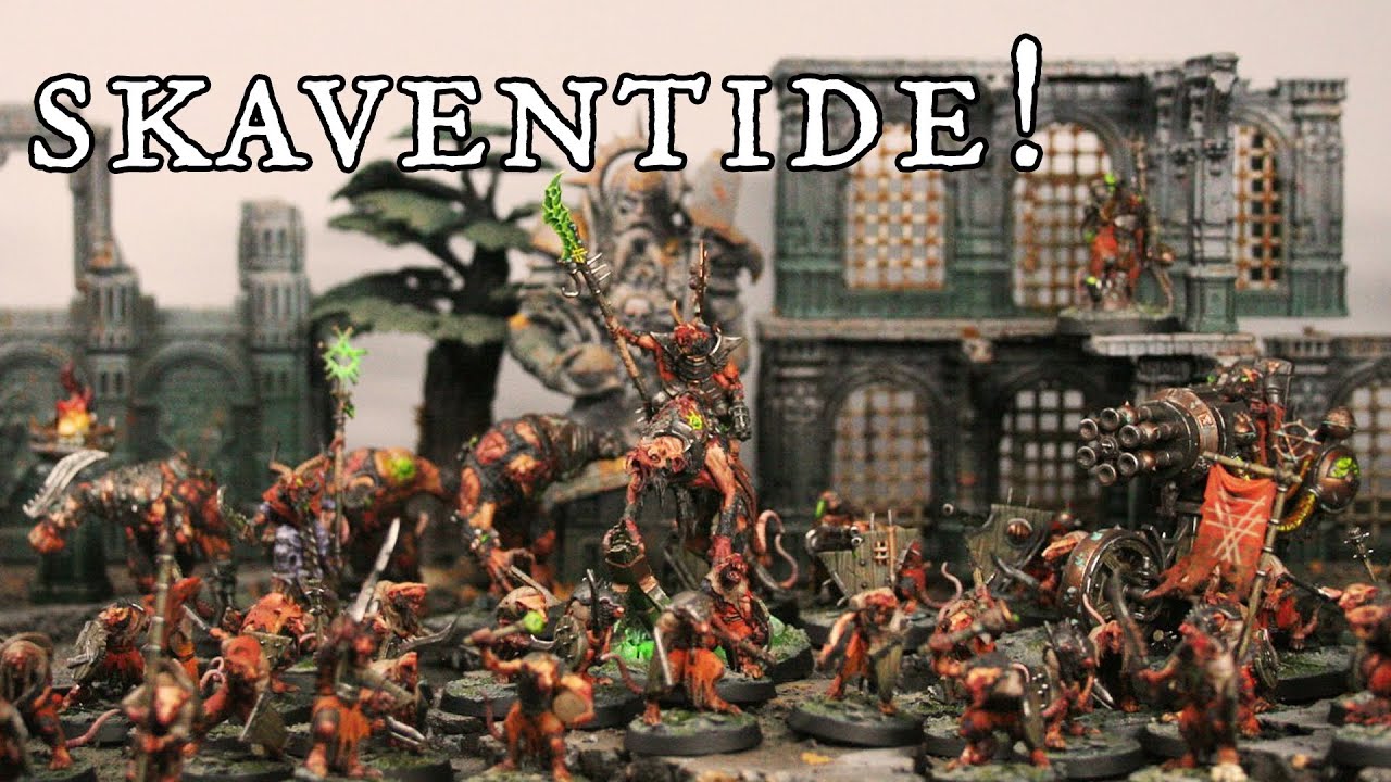 Painting ALL our rats! | ARMY PAINTING SKAVEN | Get it done