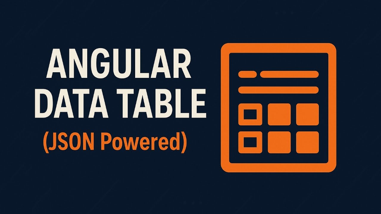 Angular JSON Data Table w/ Pagination