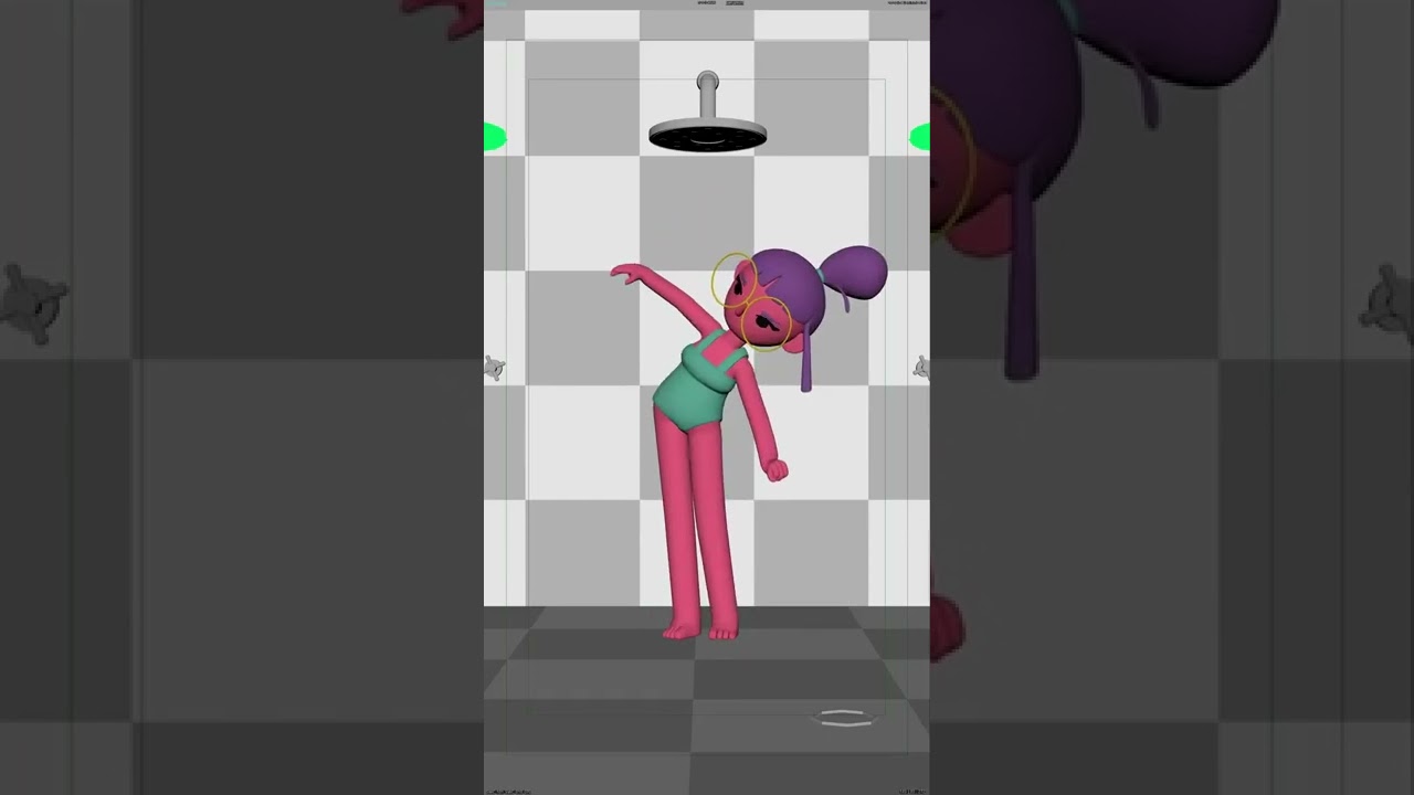 'In Shapes' ✨ Behind the Scenes Animation Playblast 🩱