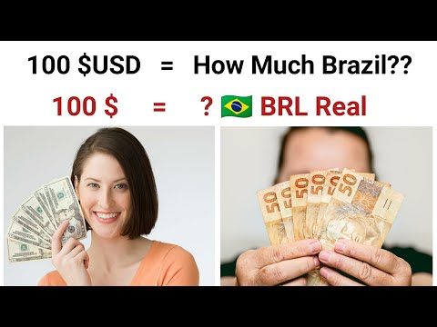 What is the rate of 200 in brazil currency | 100 US Dollar in Brazil Real/Forex usd to brl