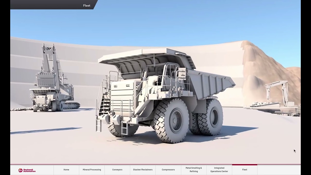 Rockwell Mining Interactive Demo | Mining 3D Visualization & Interactive Technology