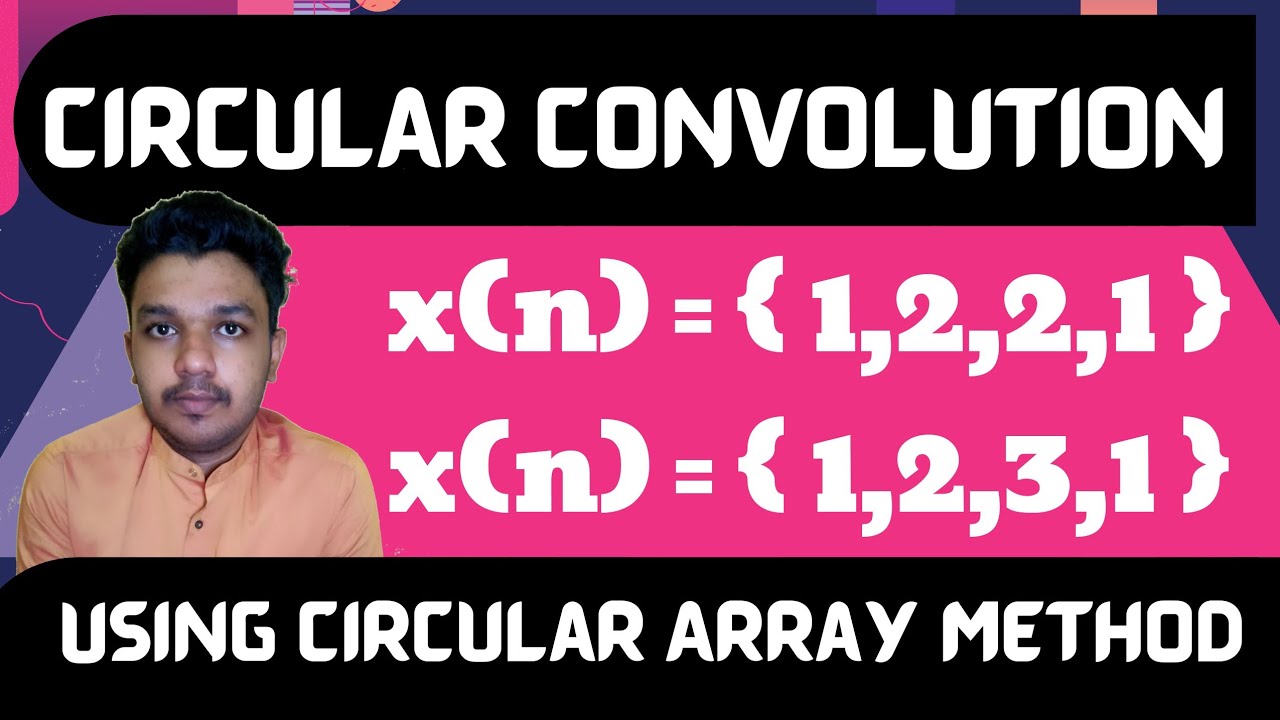 Circular Convolution | DSP | Using Circular Array Method | Concentric Circle Method | Mathspedia |