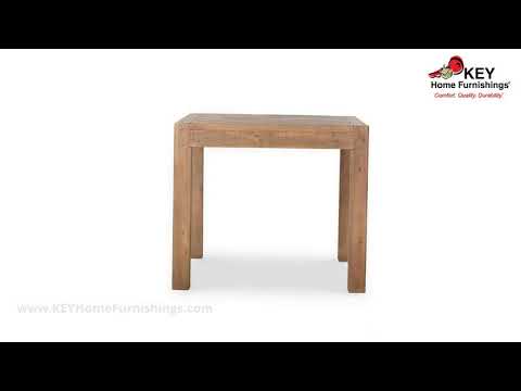 Four Hands Post and Rail Small Square Dining Table VPRD-09-64 | KEY Home