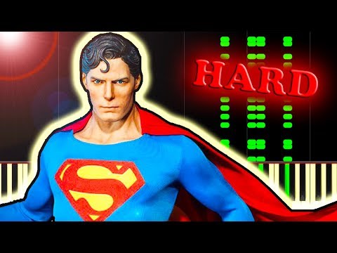 JOHN WILLIAMS – SUPERMAN THEME – Piano Tutorial | Sheet Music Boss