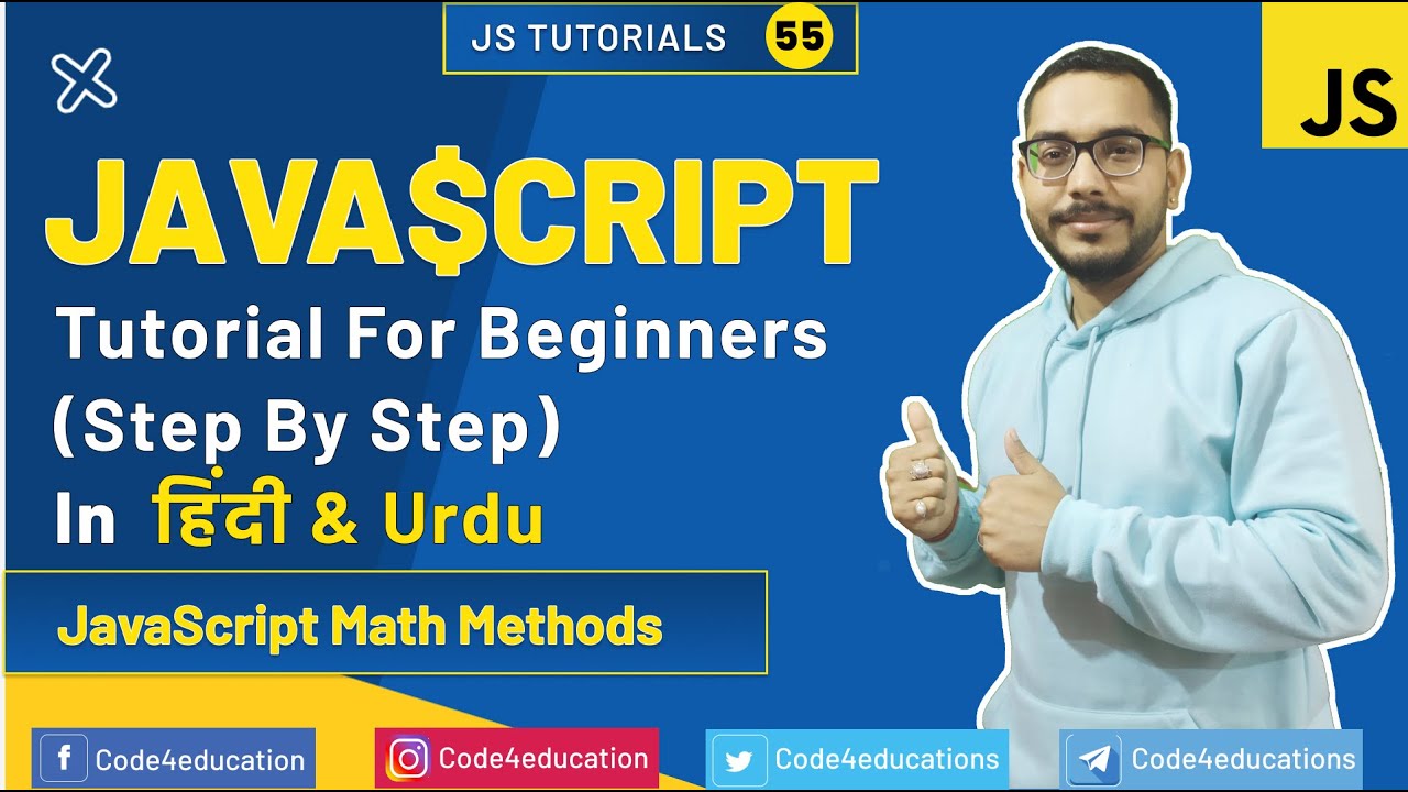 JavaScript Tutorial In Hindi | JavaScript Math Methods Tutorial | JavaScript In Hindi | #54