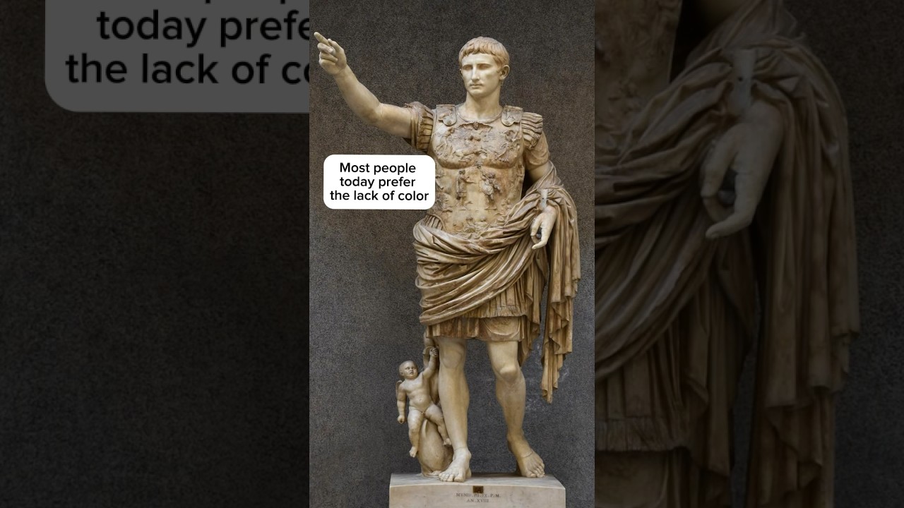 THIS will change your view on Ancient Roman statues! #history #facts #shorts #arthistory