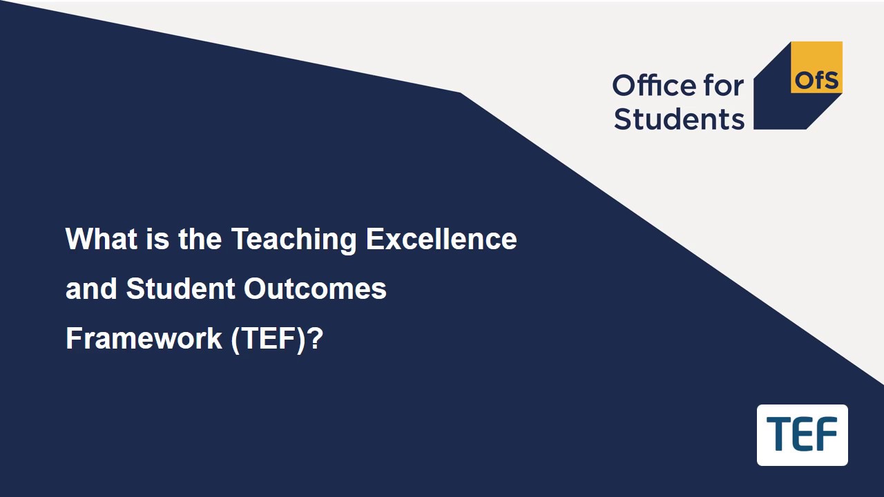 1  What is the Teaching Excellence and Students Outcomes Framework