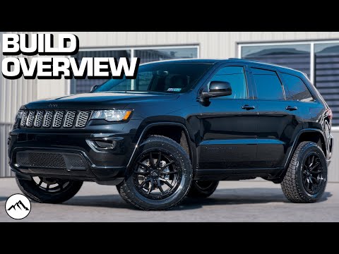 BUILD OVERVIEW: Lifted 2018 Jeep Grand Cherokee | Rough Country Lift Kit | 20x9 Fuel Rebel Wheel