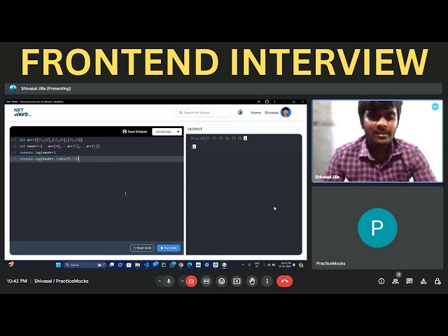 Understanding Javascript And React Insights From A Front End Developer Interview Galaxyai