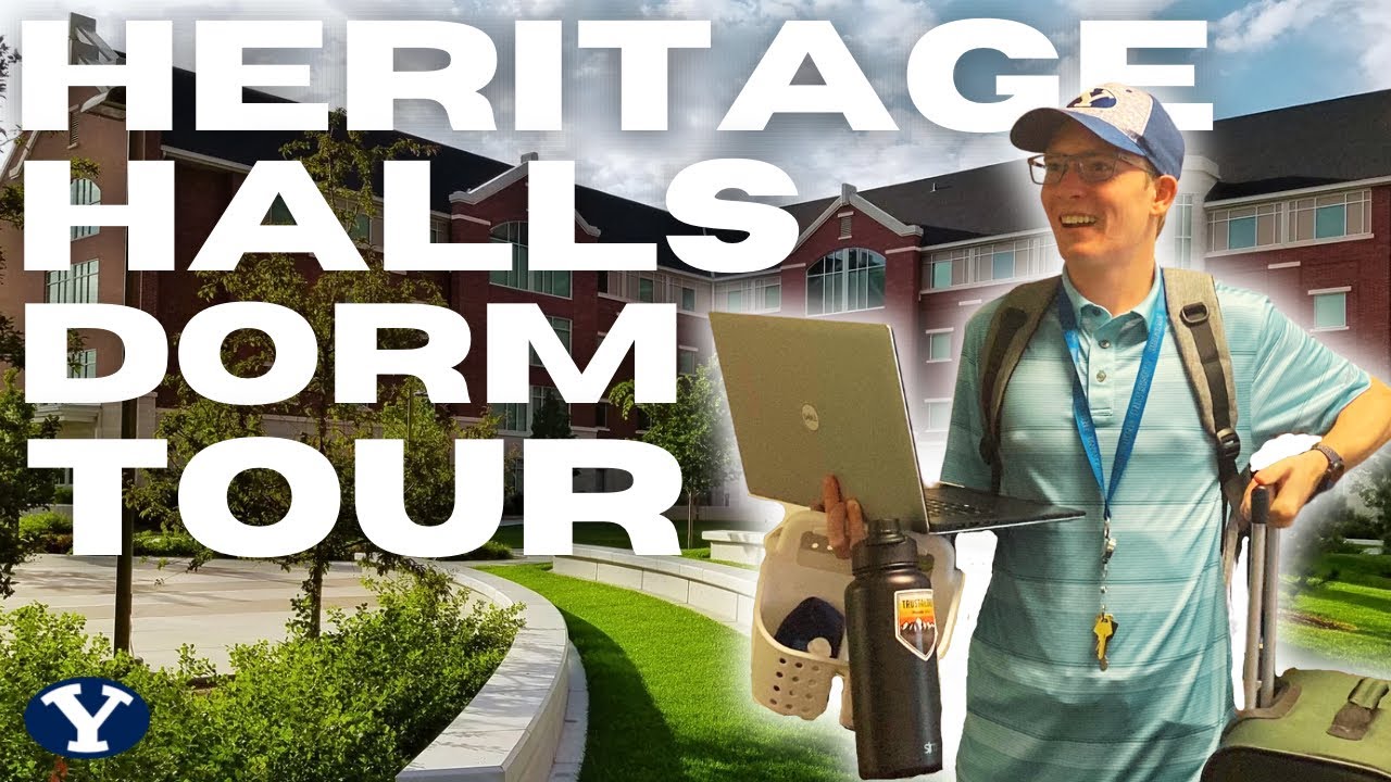 Moving Into My College Dorms | BYU Heritage Halls Dorm Tour