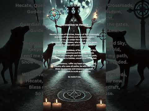 ๐ Invocation to Hecate - Goddess of the Crossroads ๐ฅโจ