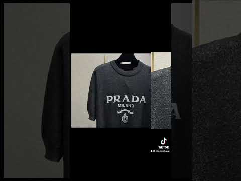 Prada Superfine Wool Crew neck Sweater Men