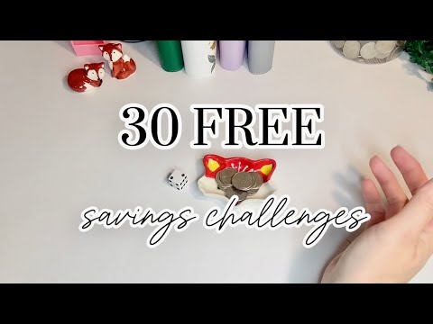 Frugal Friday mini savings challenges • Low Income • 30 Free Printable Challenges • Save with Me