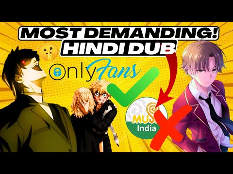 Muse India Top 5 Most REQUESTED Hindi Dub anime 2025 | Most Votes for HINDI DUBBING in India ????☠️