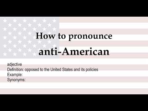 anti American