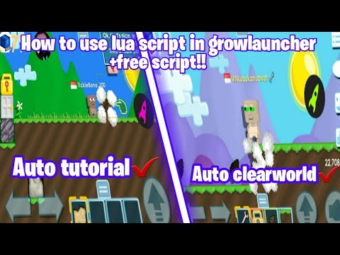 how to use lua script in growlauncher / Cara menggunakan lua script di growlauncher