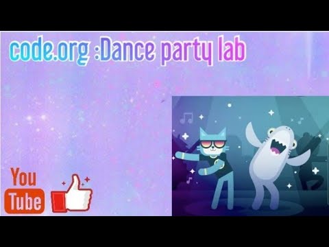 code.org: Dance party lab