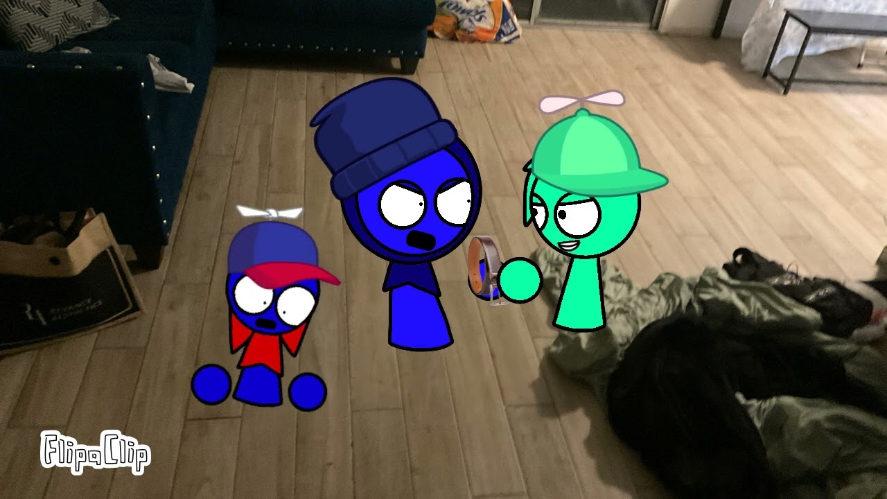 Jevin hurts all but it’s like GameToons #IKnowPeggy #Sprunki