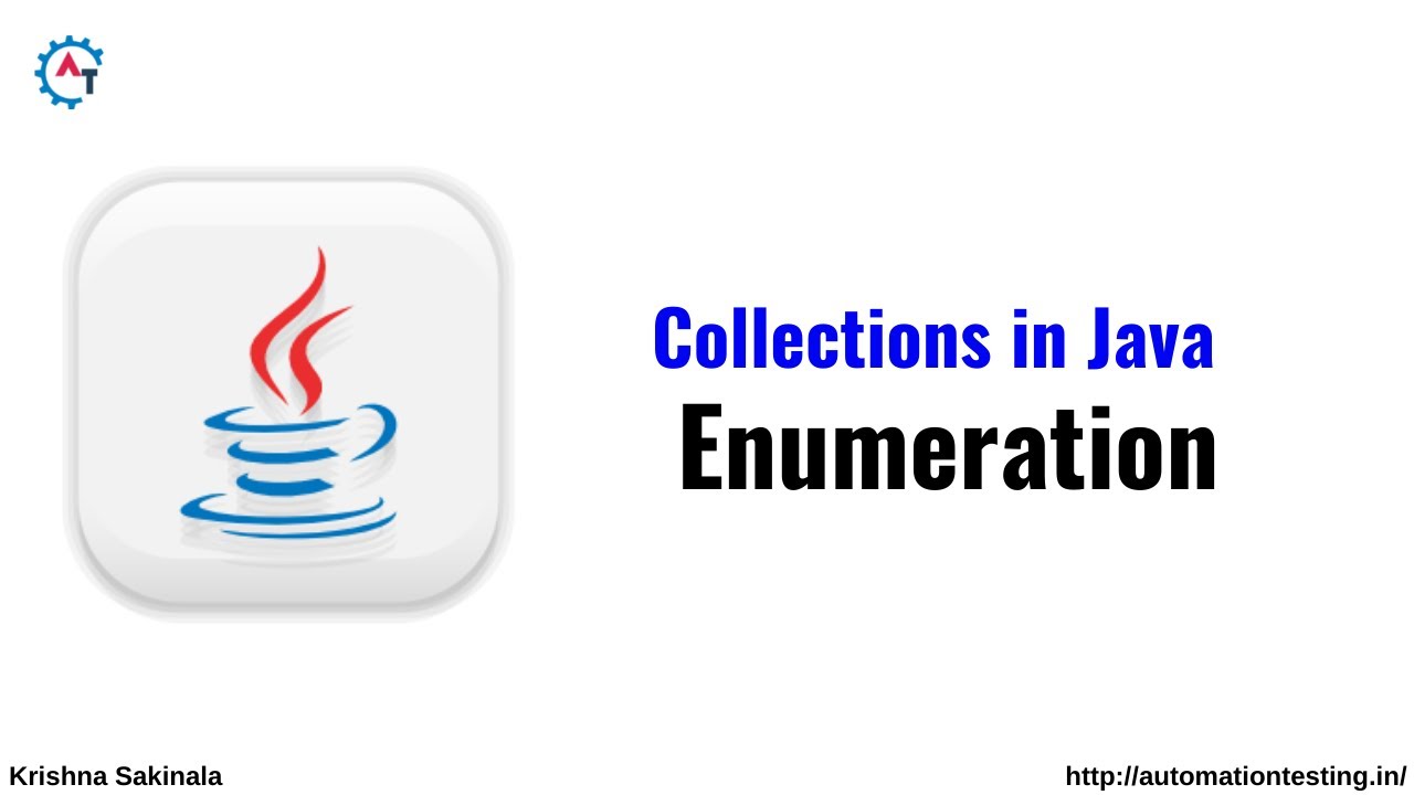 Enumeration in Java | Collection Framework | Java Collections | Java Tutorial For Beginners