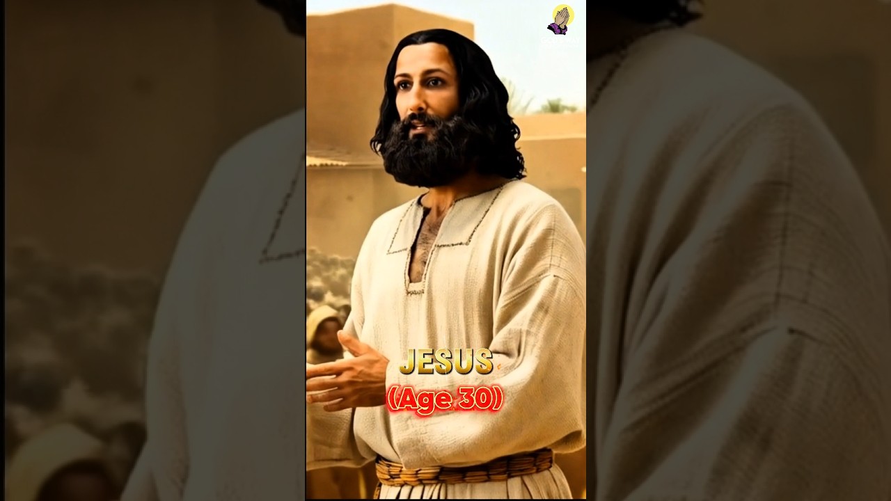 Jesus Transformation From Age 12 to 30 #jesus #bible #gospel #christian #shorts