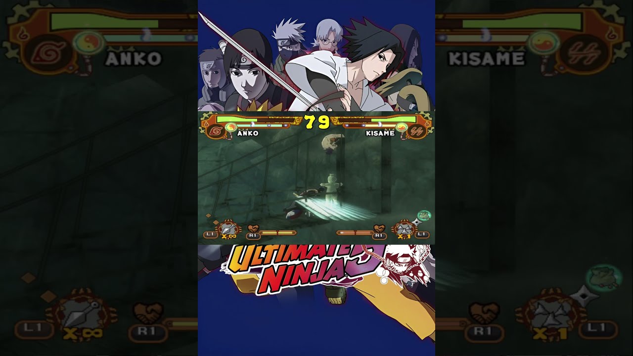 Mitarashi Anko vs Kisame - Naruto Shippūden: Ultimate Ninja 5
