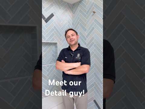 Meet Oleg! The details never end with this guy! #tileguy #tile #remodelingexperts #showergoals