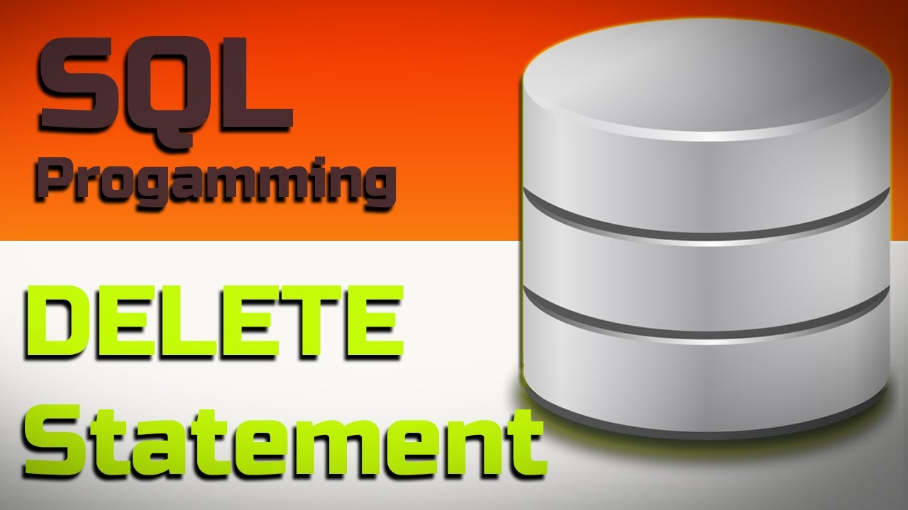 Basic SQL Delete Statement - Delete in SQL