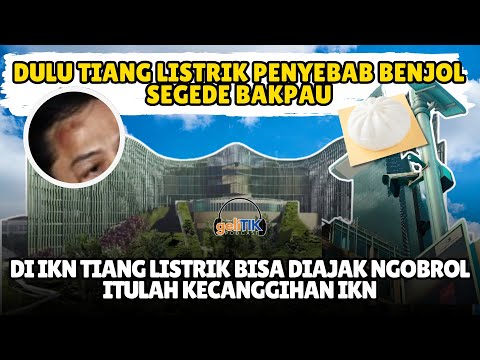TIANG LISTRIK PINTAR DI IKN BISA DITANYA ARAH KE KAFE, CANGGIH ATAU PEMBOROSAN⁉️