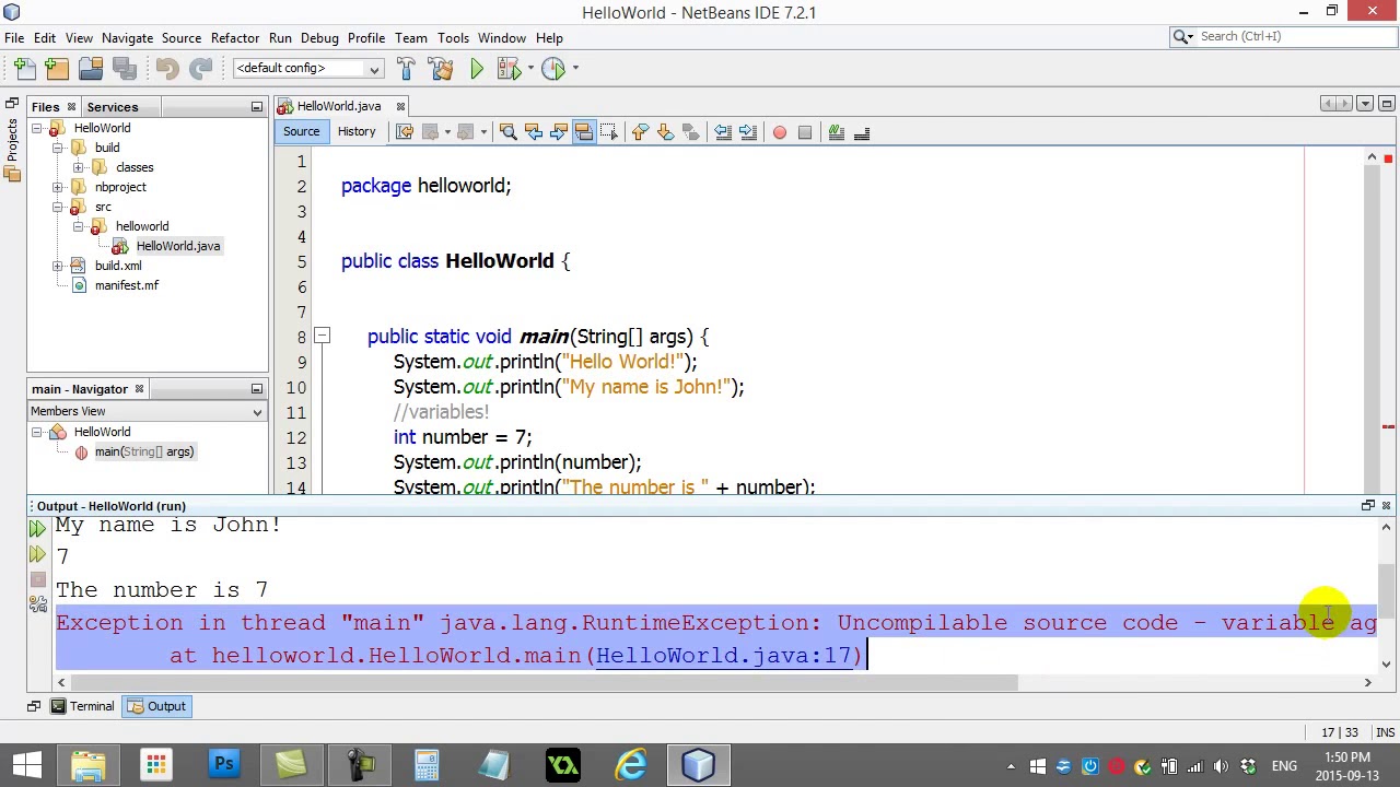AP Computer Science  004  Variable Introduction