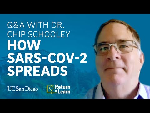 Q&A with Dr. Chip Schooley on How SARS-CoV-2 Spreads