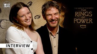 Morfydd Clarke & Sam Hazeldine | The Lord Of The Rings The Rings Of Power Season 2 | What They ...