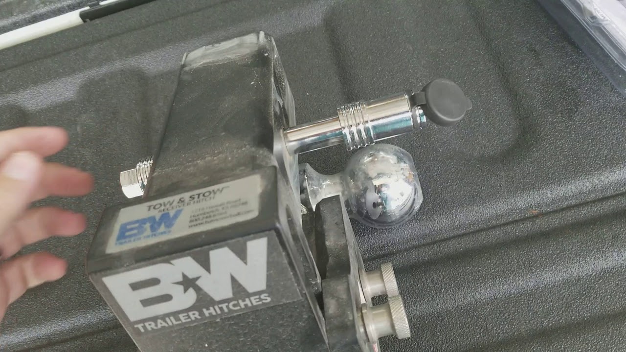 Finally a locking hitch pin that I trust to keep my B&W Stow and Tow!