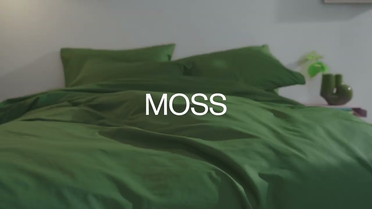 Moss | Organic Cotton Bedding | Bed Threads