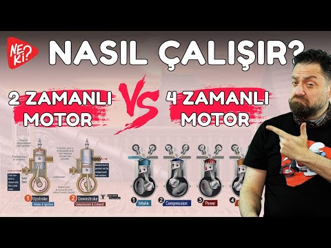 Nasıl Çalışır? 2 Zamanlı Motor ve 4 Zamanlı Motor | Hangisi daha iyi?