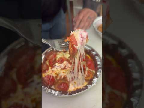 ๐+๐=๐ฅ #pizzaholic #itspizzatime #pizzafries #pizza #fries #tots #cheese #pizzalover #cheesepull