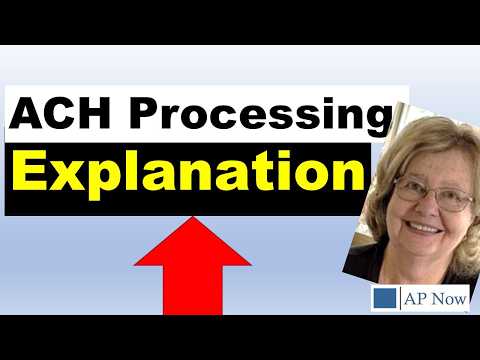 How ACH Processing Works