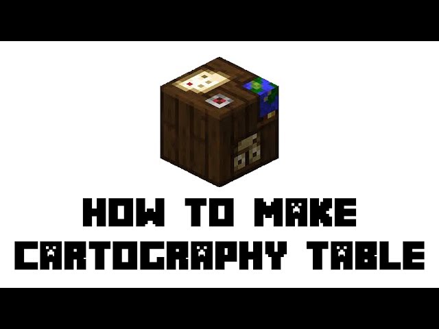 Minecraft 1.19 update: How to use cartography table