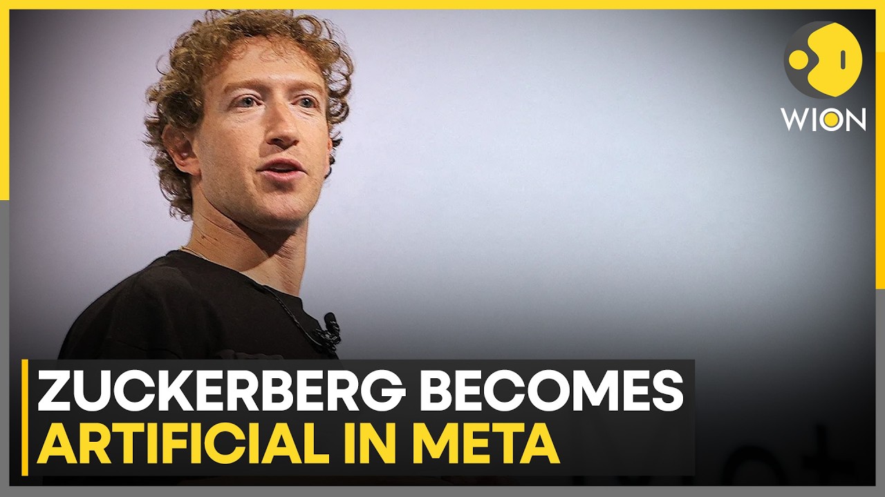 Meta Developing AI Version of its CEO Mark Zuckerberg | WION